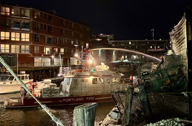 Fire Damages Boats, Wharf In Portland - New England Boating